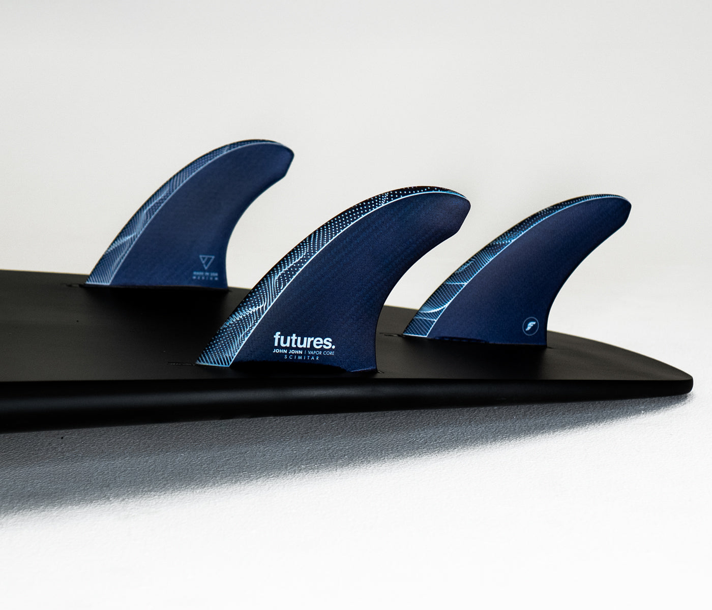 Futures Medium John John Florence Vapor Core Scimitar Thruster Surfboa ...