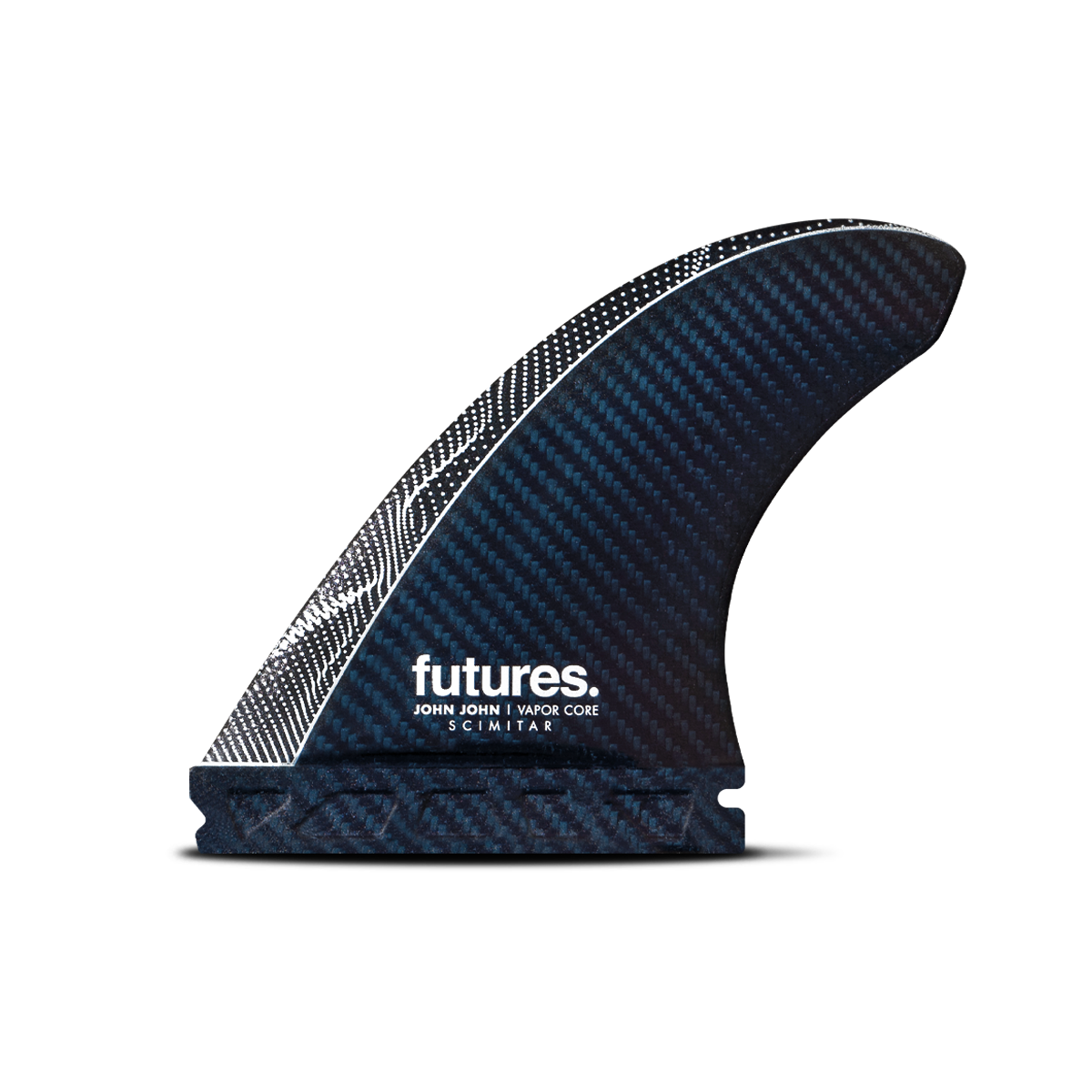 Futures Medium John John Florence Vapor Core Scimitar Thruster Surfboa ...